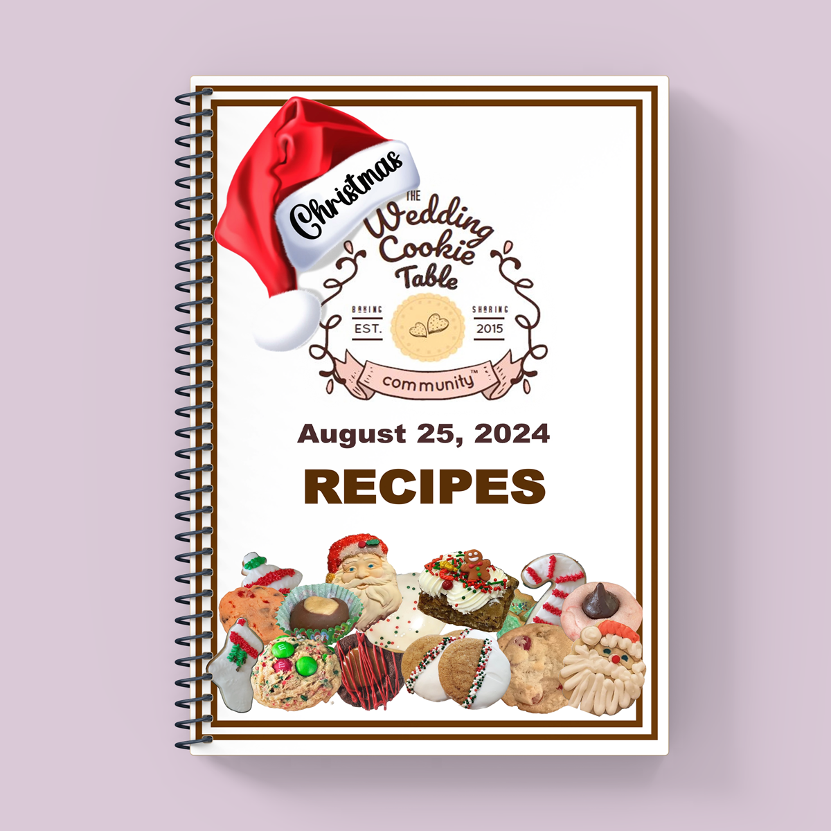 WCTC Christmas Cookie Table Recipe Book August 2024 Gathering | The ...